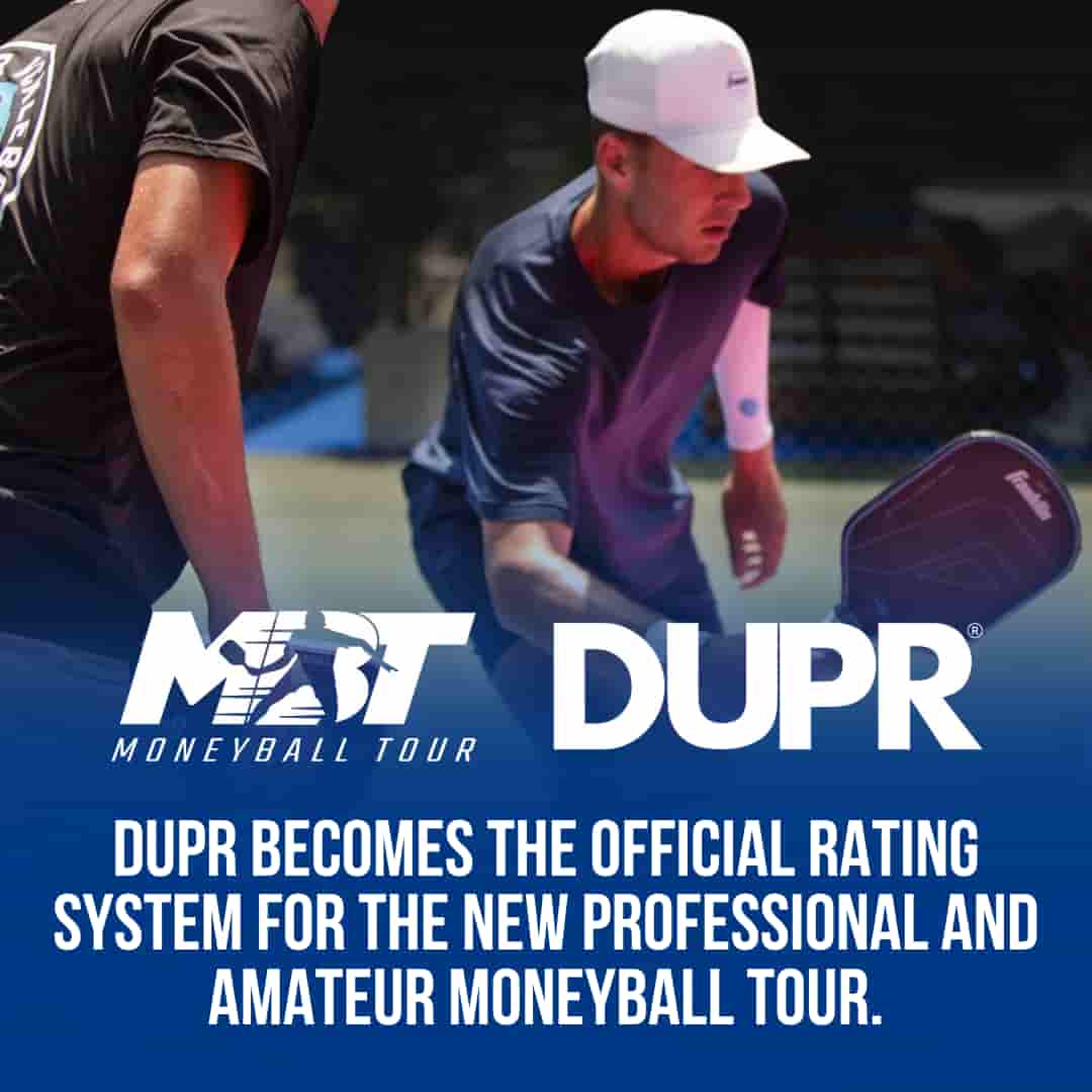 DUPR Blog | DUPR Named the Official Rating System of the MoneyBall Tour